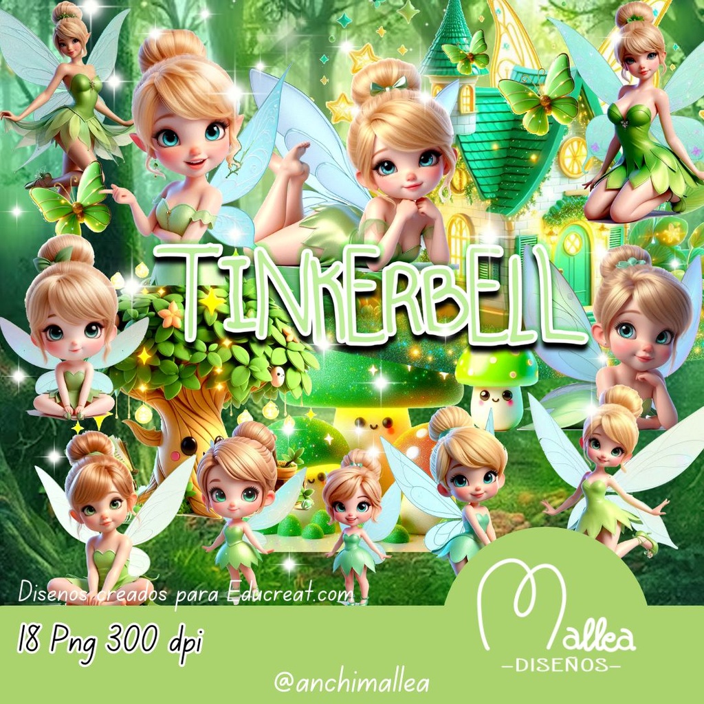 TinkerBell: CLipart | EDUCREAT